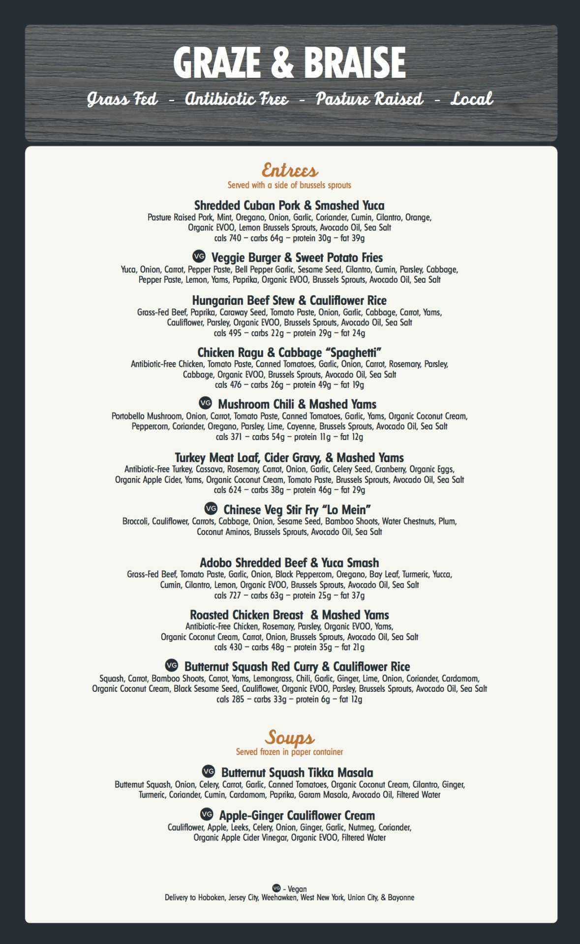 Graze and Braise: {Organic + Paleo} Food Delivery to Hoboken + Jersey ...