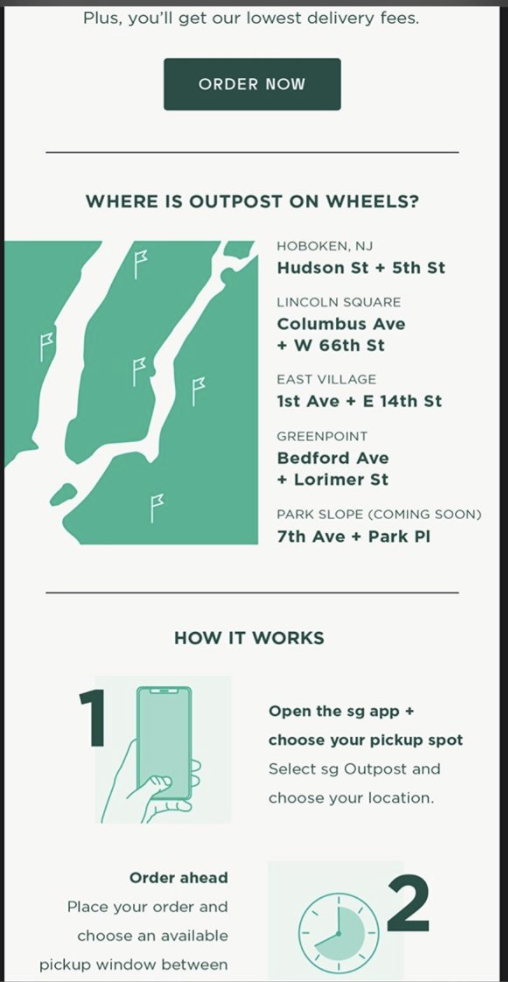 Sweetgreen Opens Hoboken Pop-Up 'Outpost' on Wheels, According to Its ...