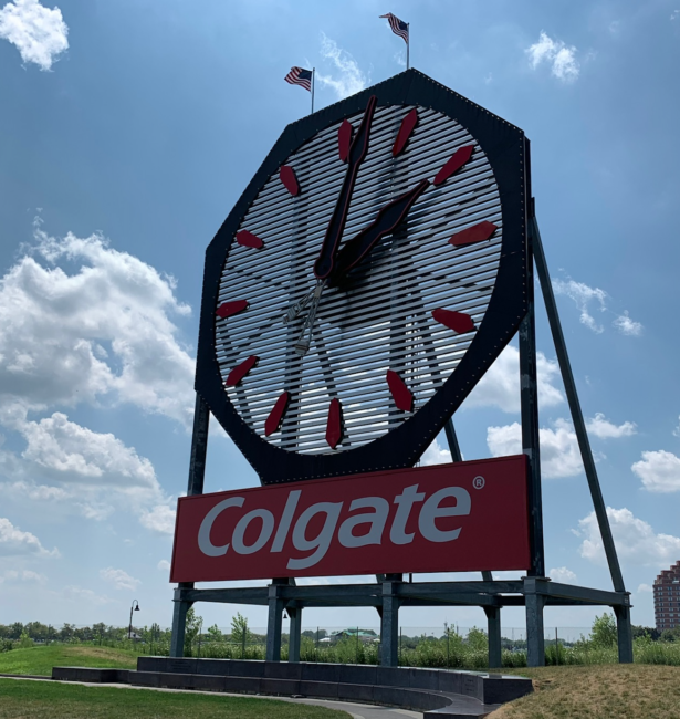 A Brief History of Jersey City’s Colgate Clock - Hoboken Girl