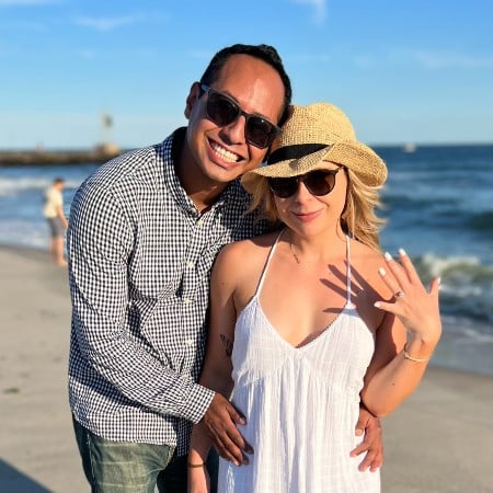 This Jersey City Couple Got Engaged at a Winery in the Hamptons ...