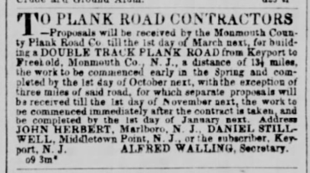 The History of The Plank Road Boom in New Jersey - Hoboken Girl