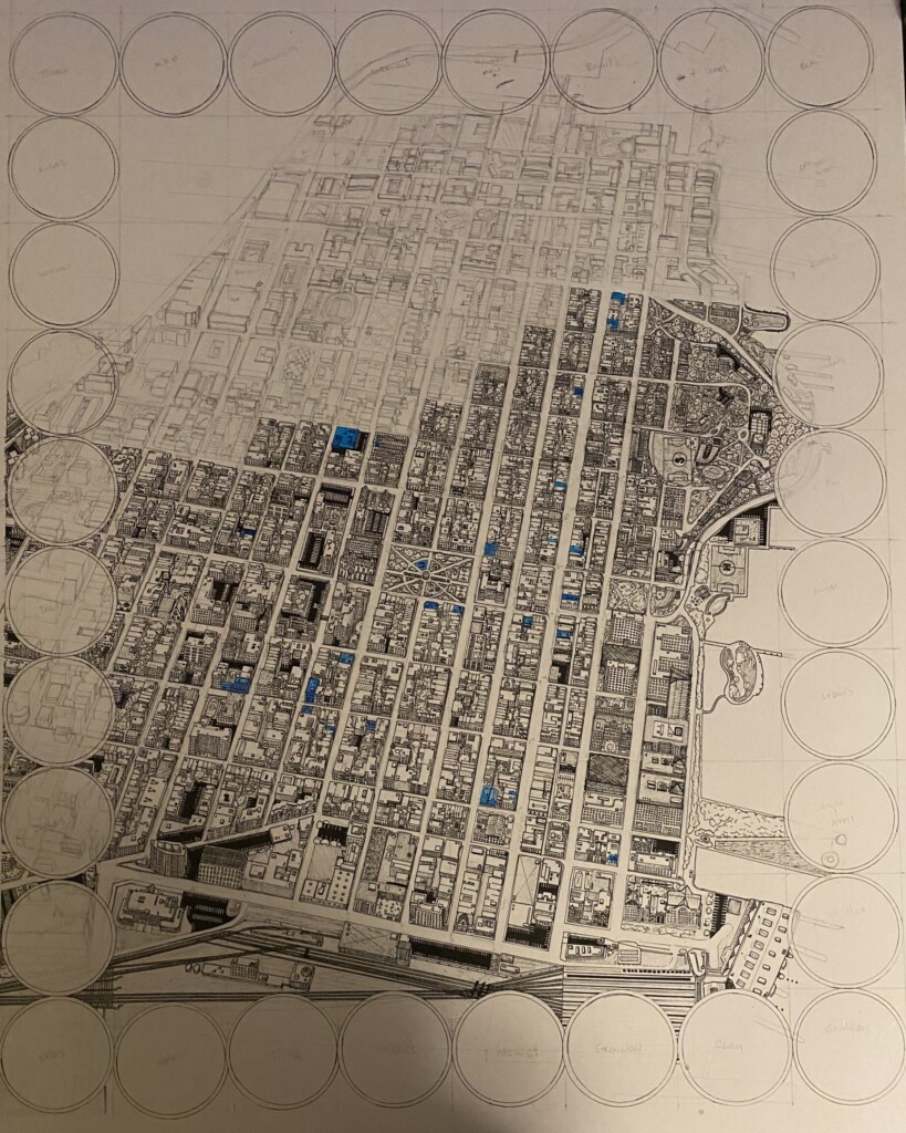 This Former Hoboken Resident Created a Hand-Drawn Map of the Mile ...