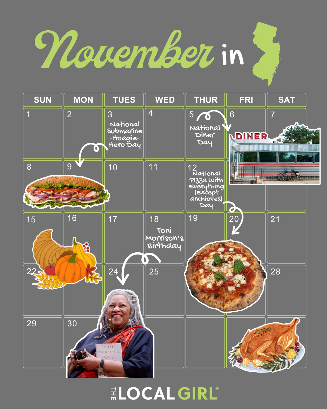 The Official Unofficial New Jersey Calendar: NJ Holidays You Never Knew ...