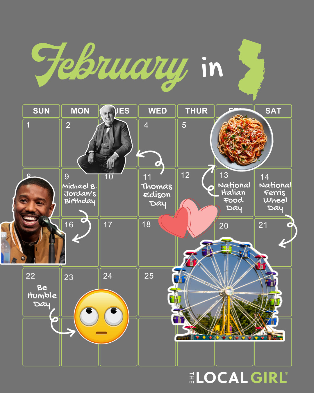 The Official Unofficial New Jersey Calendar: NJ Holidays You Never Knew ...