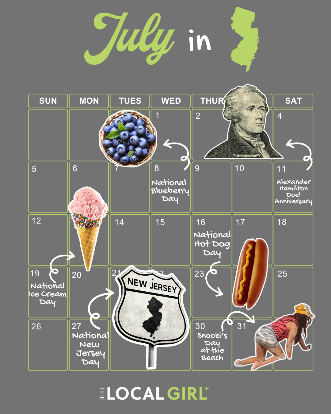The Official Unofficial New Jersey Calendar: NJ Holidays You Never Knew ...